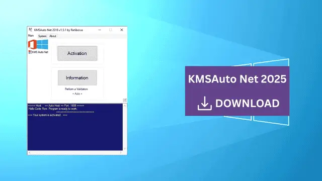 KMSAuto Net Activator Download 2025 (Portable) | Official™